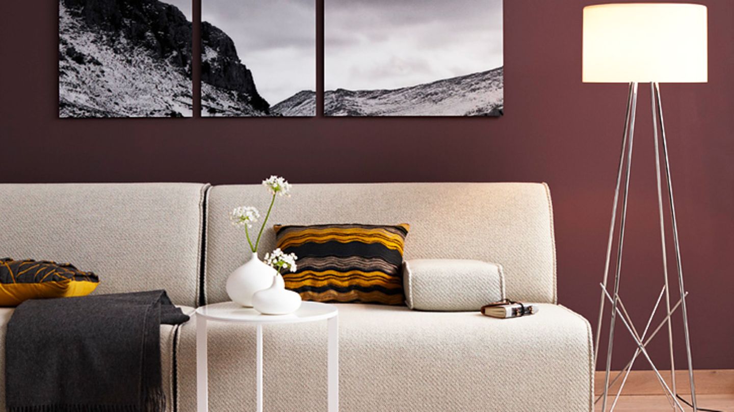 Fotos und Bilder auf Leinwand – das richtige Material - [SCHÖNER WOHNEN]