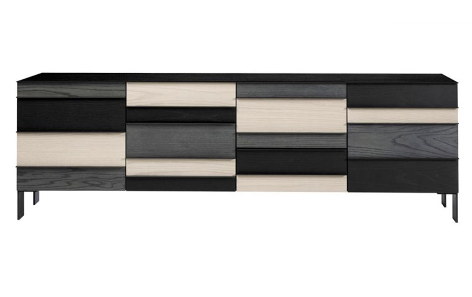 Sideboard "Colors" in 34 unterschiedlichen Furnierarten - [SCHÖNER WOHNEN]