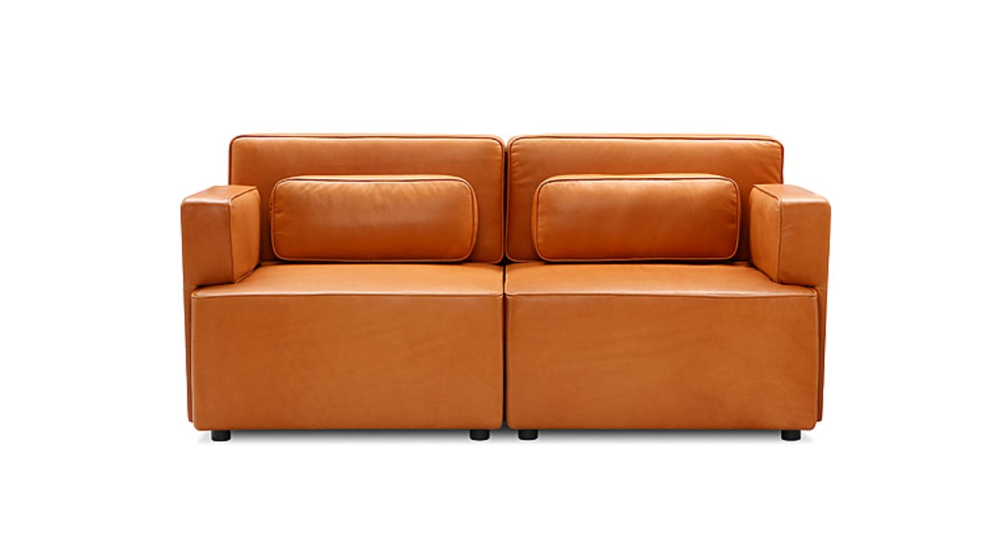Ledersofa "Set" von Sitzfeldt - [SCHÖNER WOHNEN]