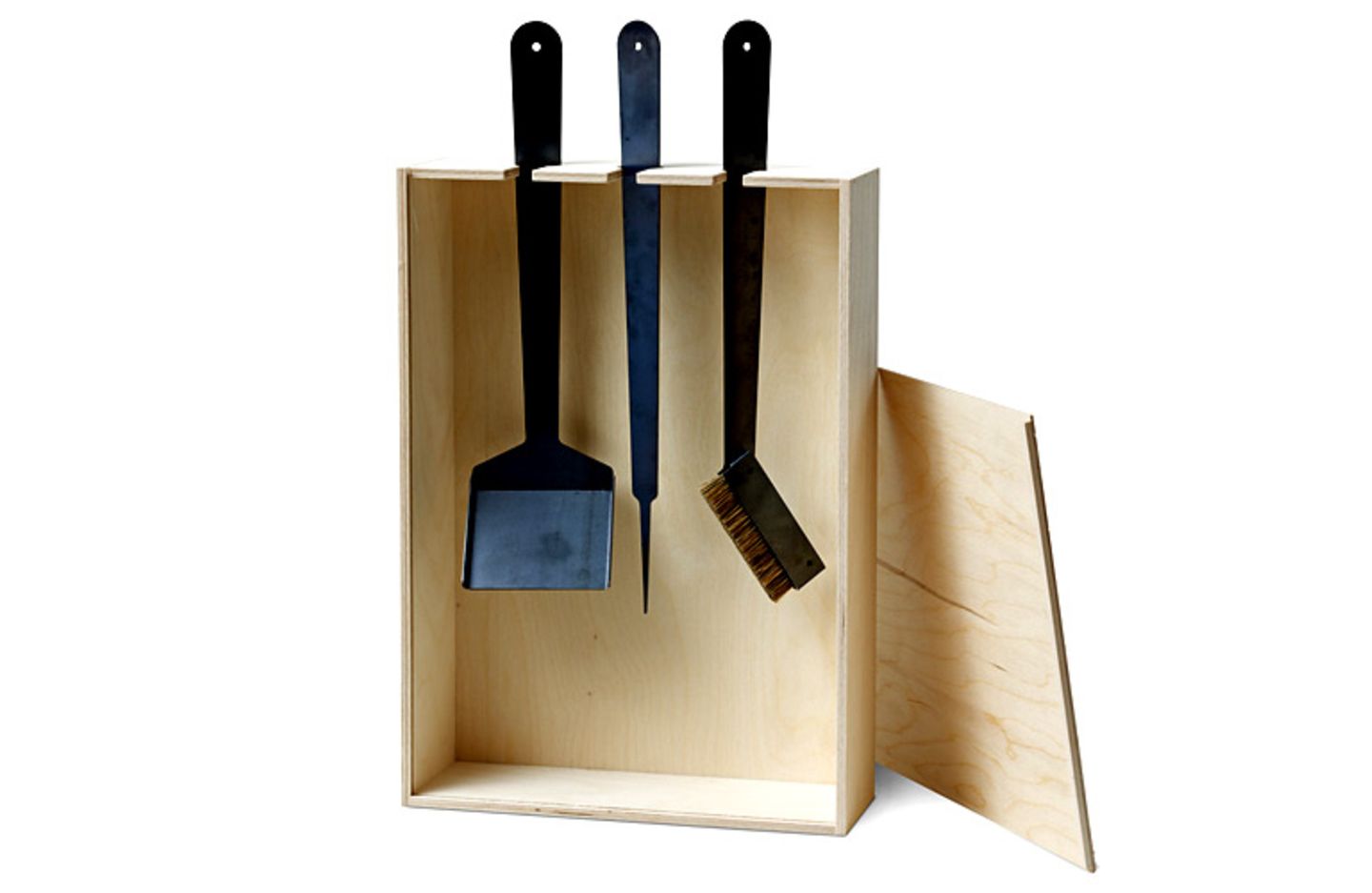 Reduziert: Kaminbesteck "Feuerkiste" - [SCHÖNER WOHNEN]