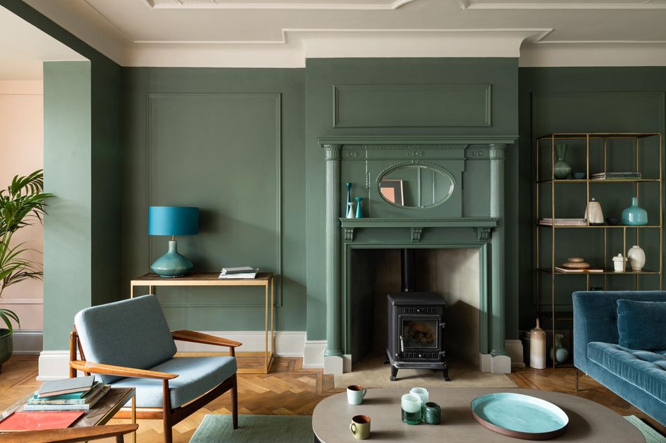 Stuckeffekt lässt Raum luftiger wirken - [SCHÖNER WOHNEN]