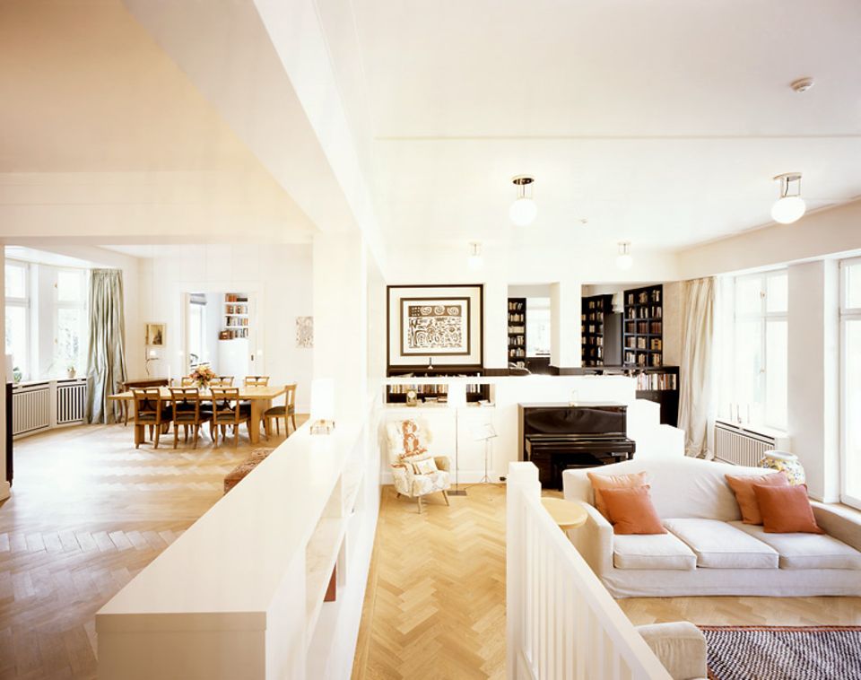 Wohn- und Essbereich offen gestaltet - [SCHÖNER WOHNEN]