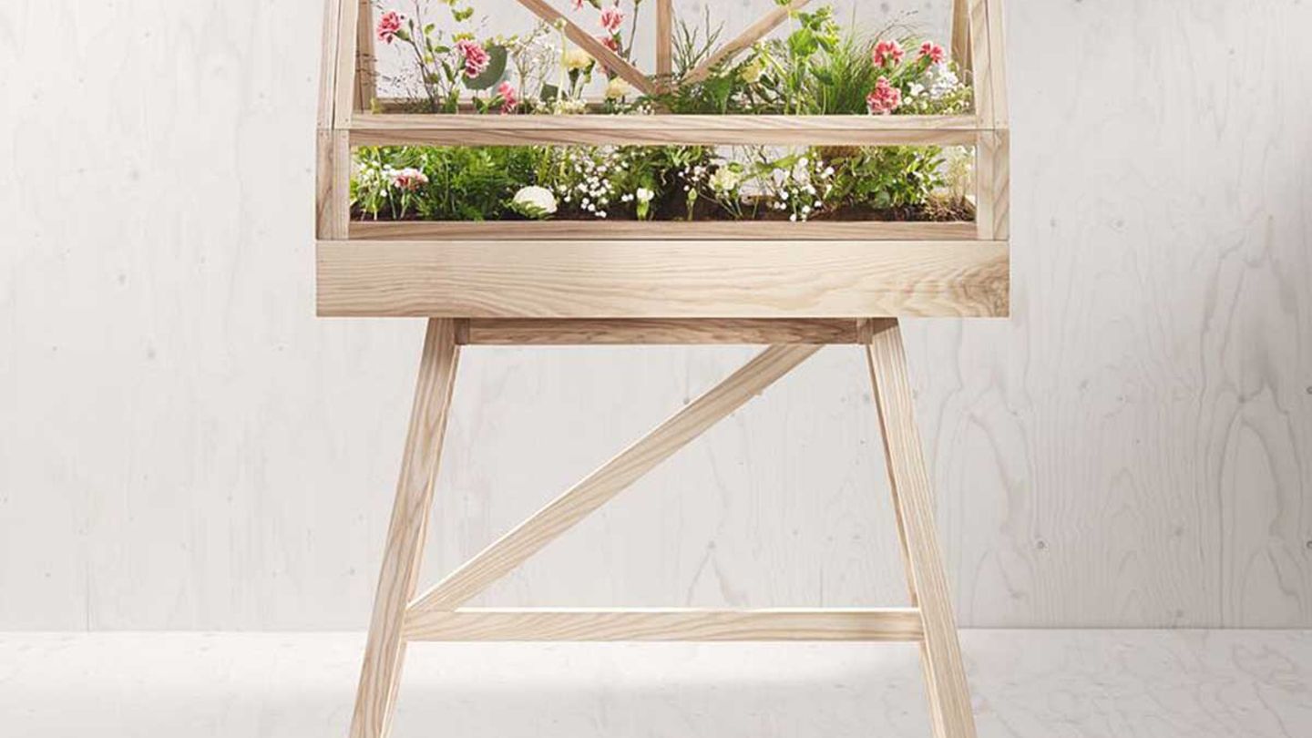 Unter Glas: Mini-Gewächshaus "Greenhouse“ von Design House Stockholm ...