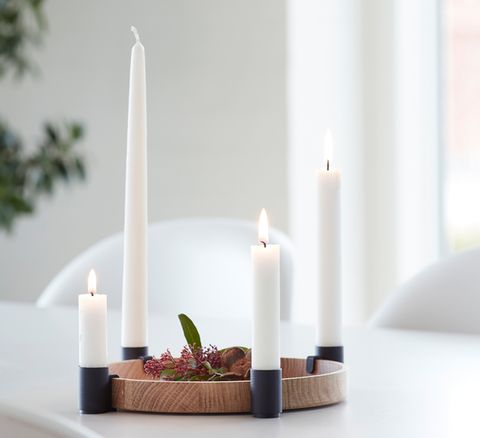 Schöne Tischdeko: Kerzenkranz "Luna" von Applicata - [SCHÖNER WOHNEN]