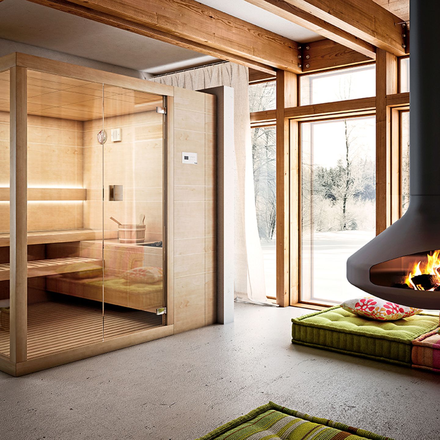 Sauna im Garten: 13 Ideen für das private Spa - [SCHÖNER WOHNEN]
