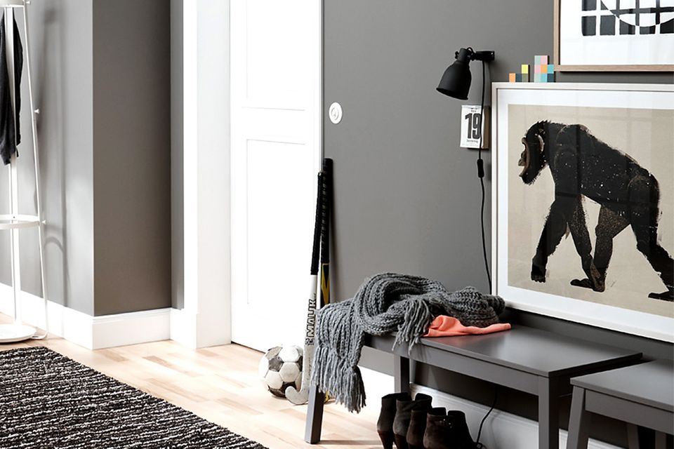 Kleine Räume streichen: Ideen & Tipps für die richtige Wandfarbe ...