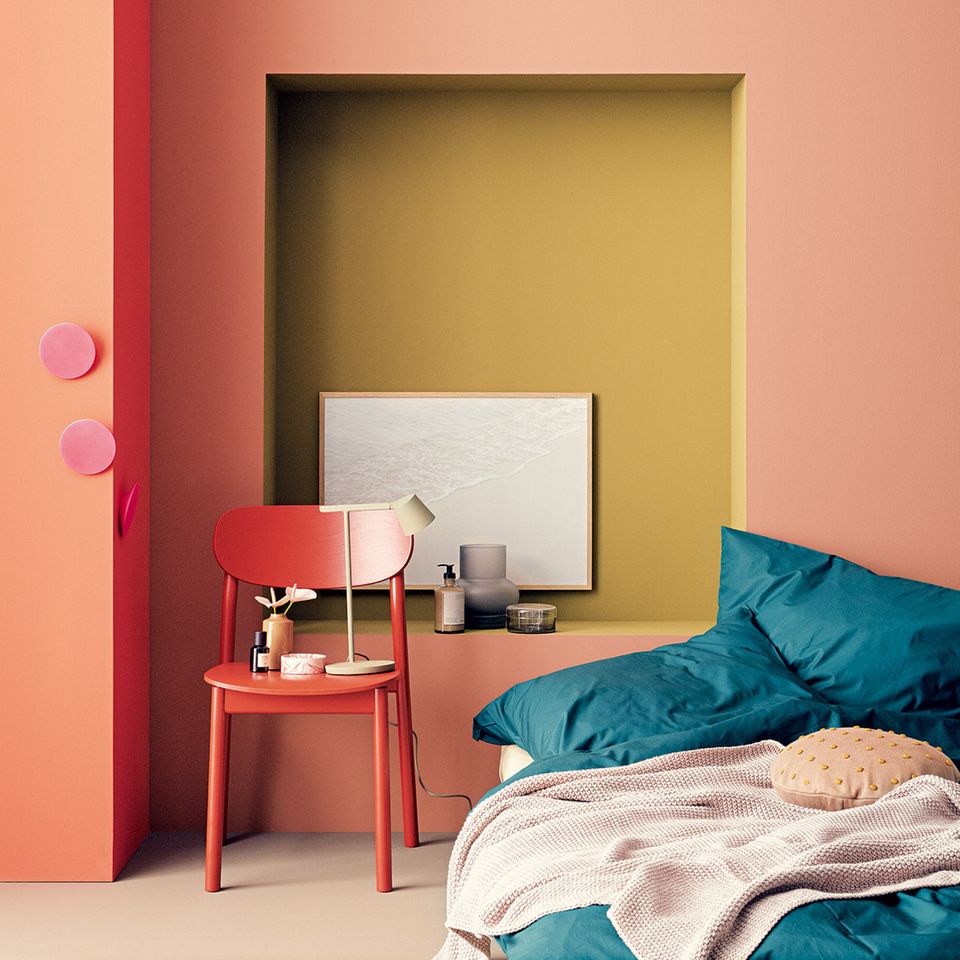 Senfgelb bunt kombinieren - [SCHÖNER WOHNEN]