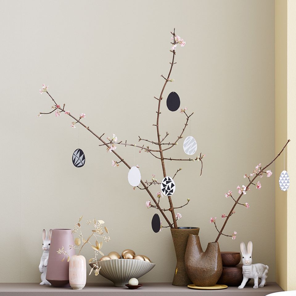 Osterstrauch: Die schönsten Deko-Ideen - [SCHÖNER WOHNEN]