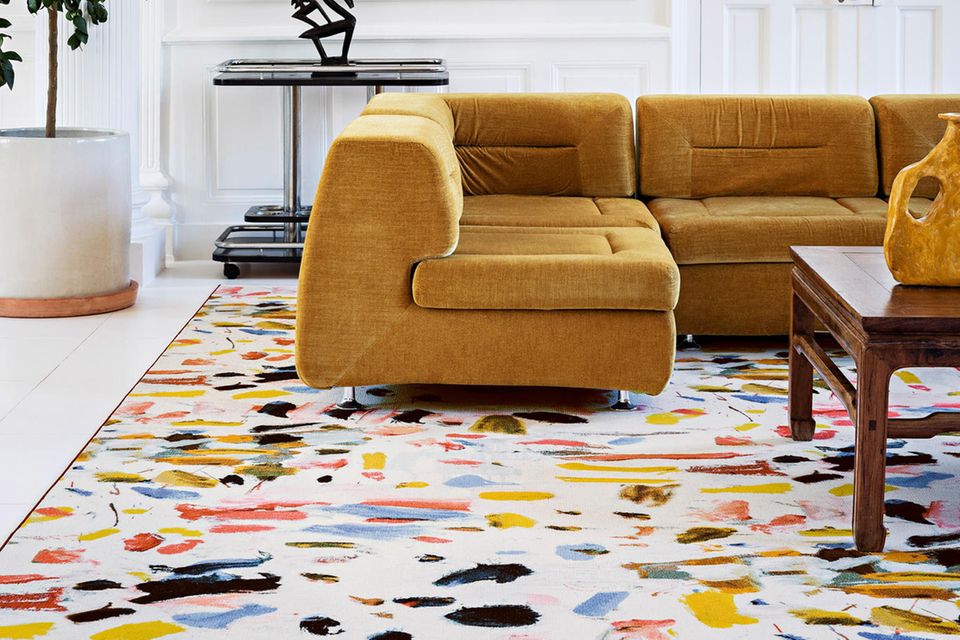 Ideen für schöne Teppiche im Wohnzimmer - [SCHÖNER WOHNEN]