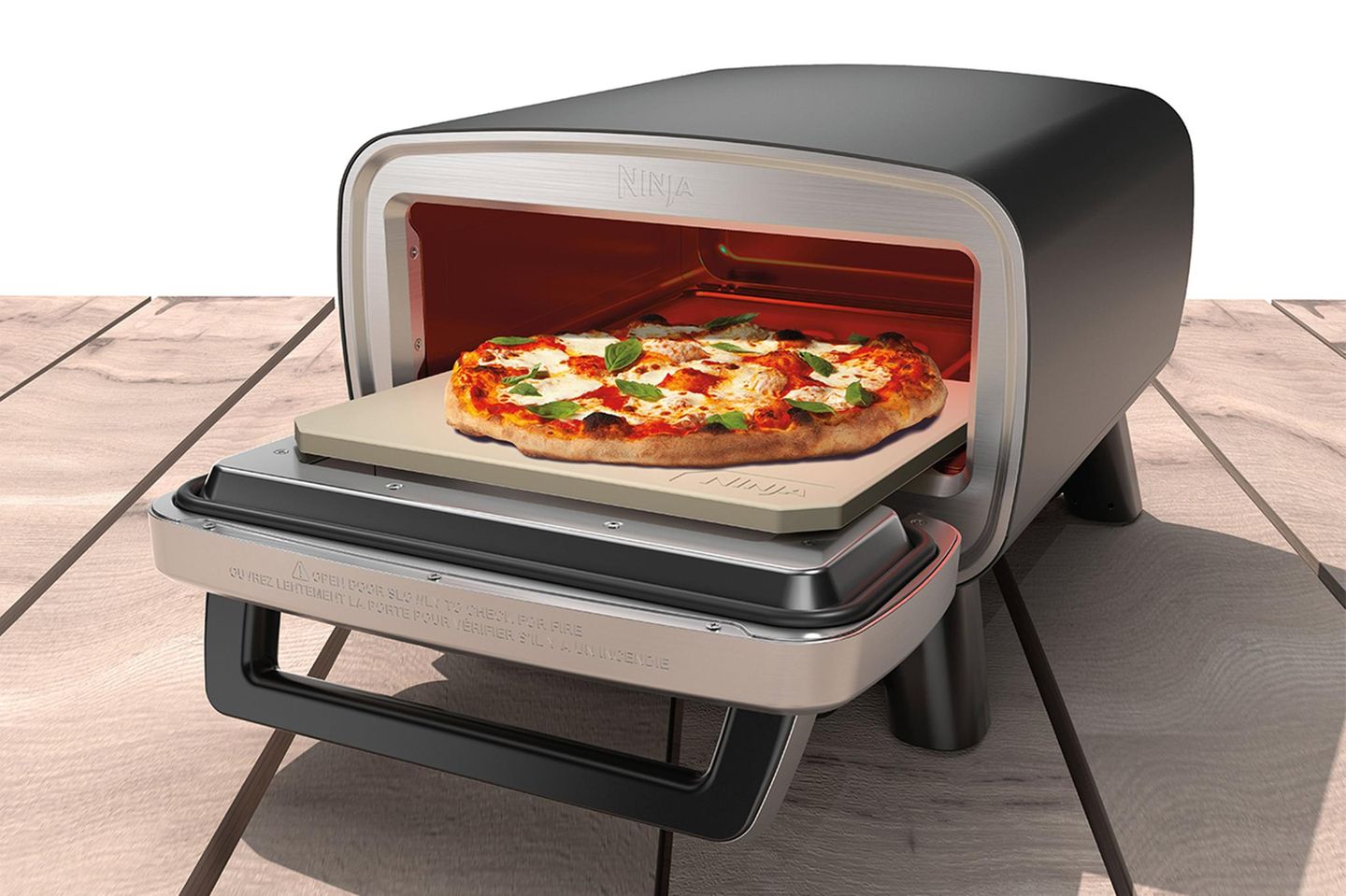 Im Test: Der neue Ninja Artisan Outdoor-Elektro-Pizzaofen zaubert Pizza ...